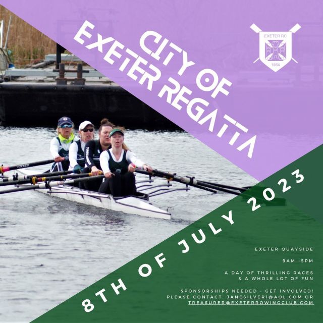 Regatta timetable – Exeter Rowing Club